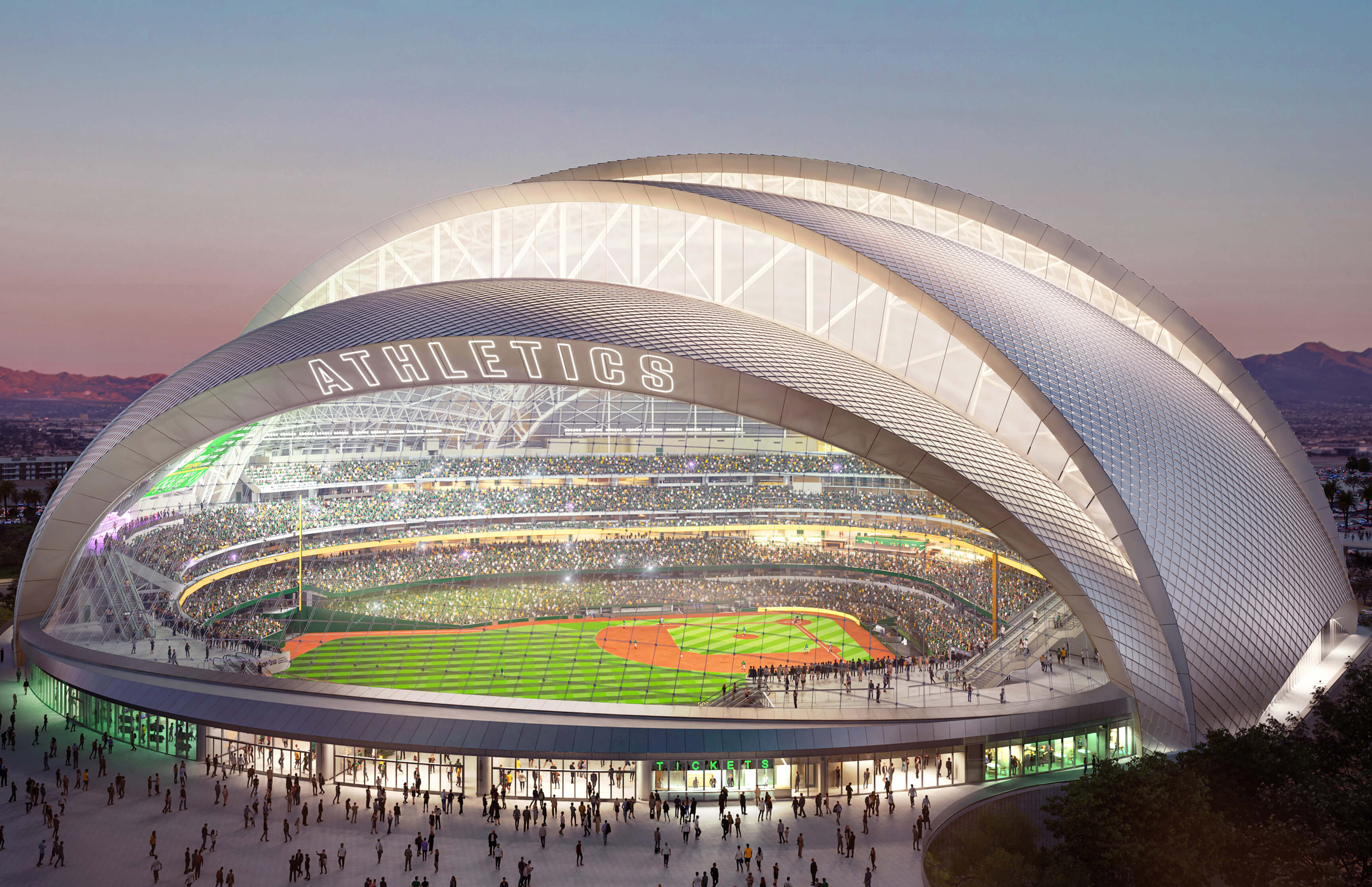 Athletics Las Vegas Ballpark Experience